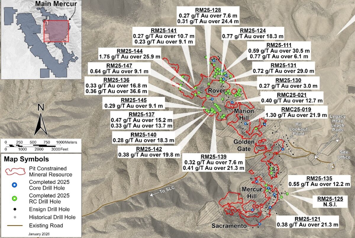 REVIVAL GOLD INTERCEPTS 1.8 G/T GOLD OVER 26 METERS AND PROVIDES UPDATE ...